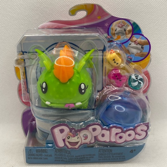 Pooparoos | Toys | Pooparoos Green Monster Figure Surpriseroos Poop ...
